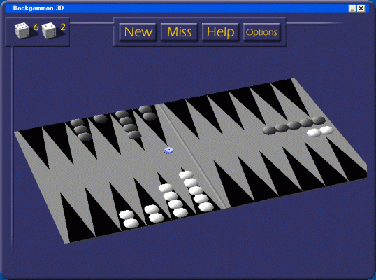 3D Backgammon Download Backgammon software for Windows