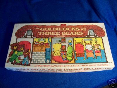 Bear Board Game Three Bears Board game Goldolocks and others