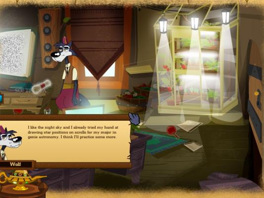 Big Brain Wolf Help a Big Brain Wolf become the genie! Brain Teaser game.