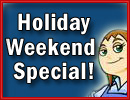 Holiday Weekend Special Memorial Day Holiday Weekend Special game ...