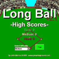 Play free Long Ball Online games.