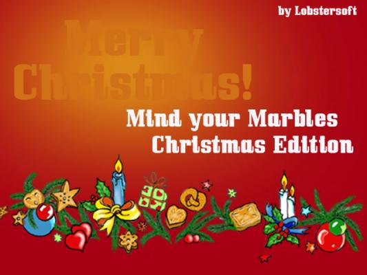 Marbles Christmas Edition Yuletide challenge! Mind Your Marbles