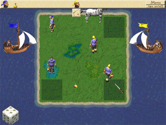 Pirate Isles Tactical Pirate computer board game