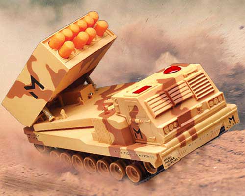 Remote Control Missile Launcher Megatech RC Combat Mini Missile ...